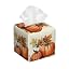 Amazon.com: Winter Christmas Tree Tissue Box Cover Square Leather ...