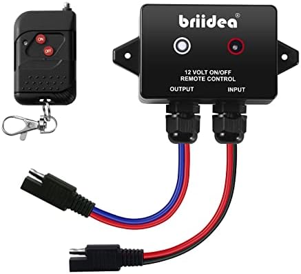 Amazon.com : Briidea 12 Volt Wireless Remote Control Switch for ...