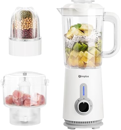 Amazon.com: Simplus 3 in 1 Blender and Food Processor Combo for Kitchen ...