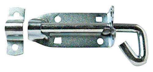 Bulk Hardware BH50933 Heavy Duty Padbolt Bright Finish, 100 mm Slide ...