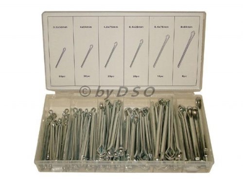 140 Piece Extra Large Split Pin / Cotter Pin Set HW185 : Amazon.co.uk ...
