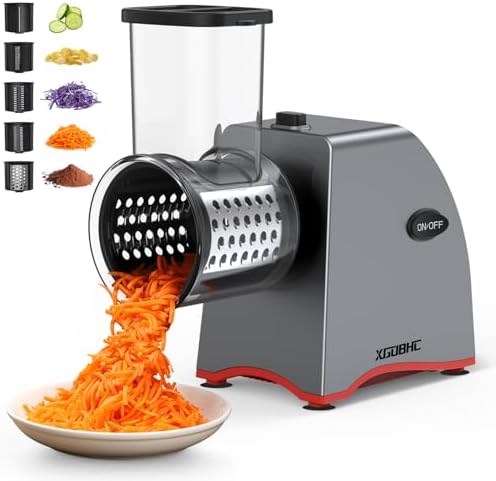 Amazon.com: ASLATT Electric Cheese Grater, One-Touch Control Grater ...