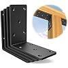 Amazon.com: 5x5“ Heavy Duty Shelf Brackets，L Brackets for Shelves Fence ...