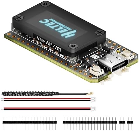 Amazon.com: Heltec ESP32 LoRa 32 V4 Development Board with OLED Display ...