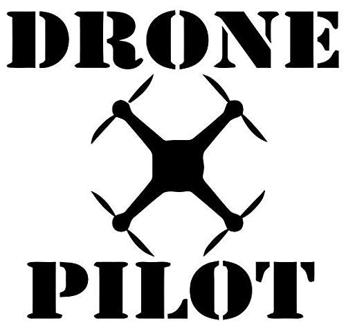 Buy Drone Pilot - Sticker Graphic - Auto, Wall, Laptop, Cell, Truck ...