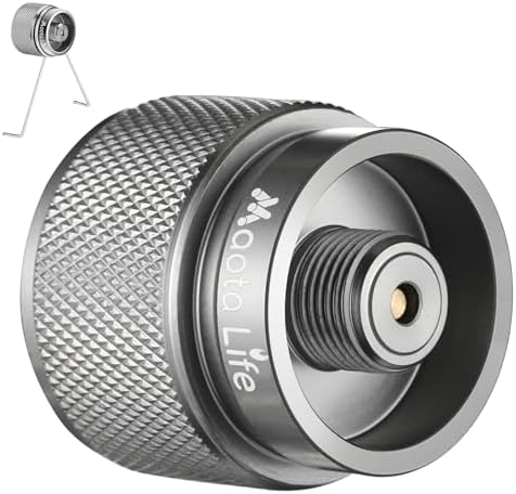 Amazon.com: Camping Gas Stove Adapter Converter Easy Clic Canister to ...