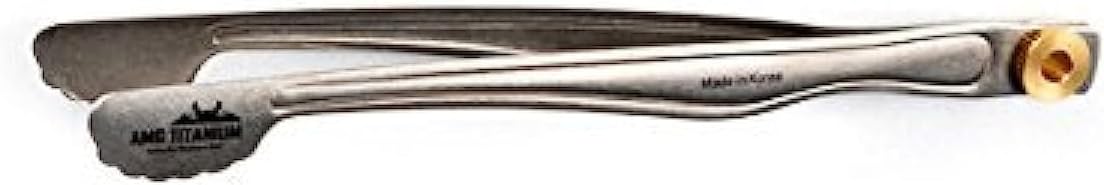 Amazon.com: AMG Titanium Tongs Clip Lightweight Outdoor Camping ...