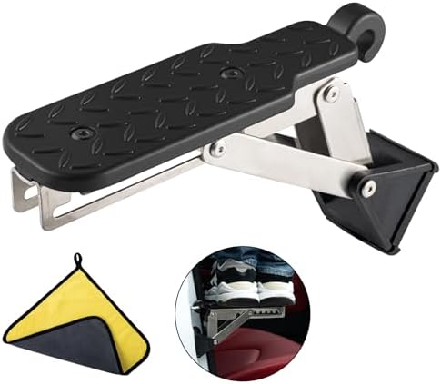 Amazon.com: Foldable Car Door Step Universal Fit: Truck Door Step for ...
