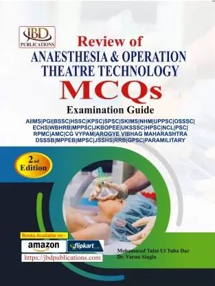 Buy Review of Anaesthesia & Operation Theatre Technology MCQs Book ...