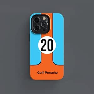 Amazon.co.jp: LIDUO - Formula 1 Gulf Oil Racing Fan Porsche 911 Phone ...