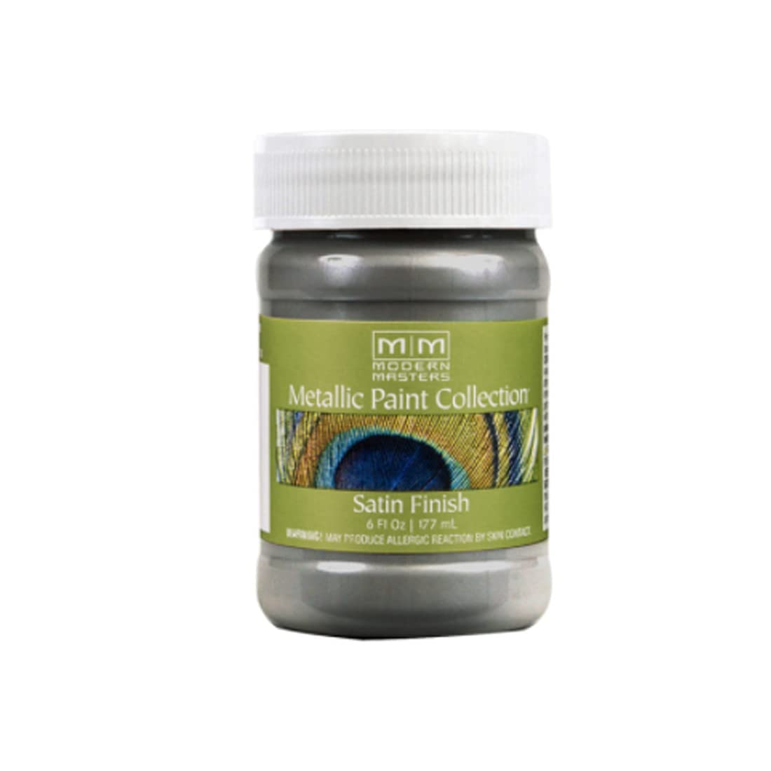 Modern Masters Metallic Paint Collection Shimmer 6oz. (Warm Silver ...
