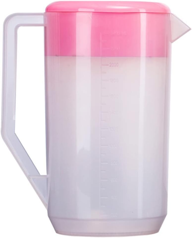 Amazon.com: TOPPERFUN Plastic Drink Pitcher Lid Large Water Pitcher ...
