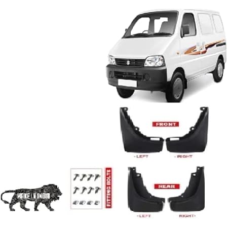 WolkomHome Car O.E Type Mud Flaps Mud Guard for Maruti Suzuki Eeco Set ...