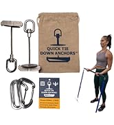 Amazon.com: QUICK TIE DOWN ANCHORS 2pcs Trailer, Deck or Dock Anchors ...