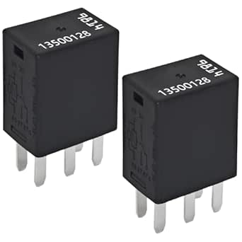 Amazon.com: Relay 13500128 (Pack of 2), 35A 5-Pin 12V Automotive Relay ...