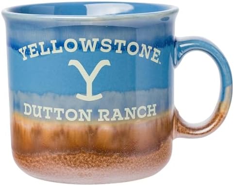 Silver Buffalo Yellowstone Dutton Ranch - Taza de cerámica para ...