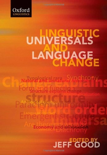 Linguistic Universals and Language Change (Oxford Linguistics) eBook ...