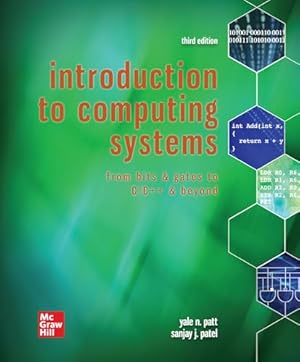 Amazon.com: Introduction to Computing Systems: From bits & gates to C ...