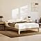 Amazon.com: Nectar Bamboo Platform Bed Frame & Headboard - Natural ...