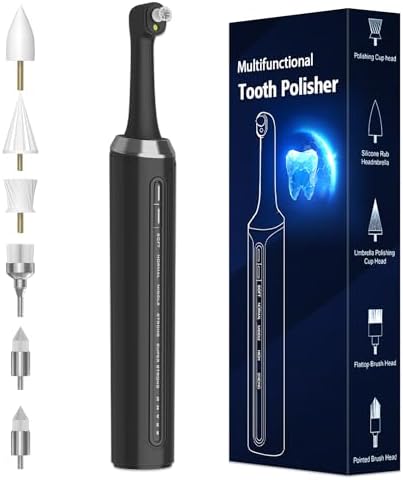Amazon.com: Pratuor Rechargeable Tooth Polisher Kit for Daily Cleaning ...