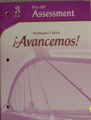 ?Avancemos!: Pre-AP Assessment Level 3 (Avancemos!, Level 3): MCDOUGAL ...