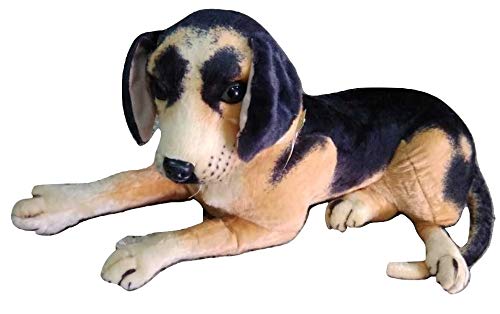 Buy Cute Sitting Dog Stuffed Soft Plush Toy 1Ft Online at Low Prices in ...