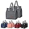 Amazon.com: 2pcs Grey Lunch Bag Insulated, Lunch Box Bag, Reusable ...