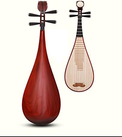 Amazon.com: OrientalMusicSanctuary TOP GRADE Scented Rosewood Pipa WITH ...