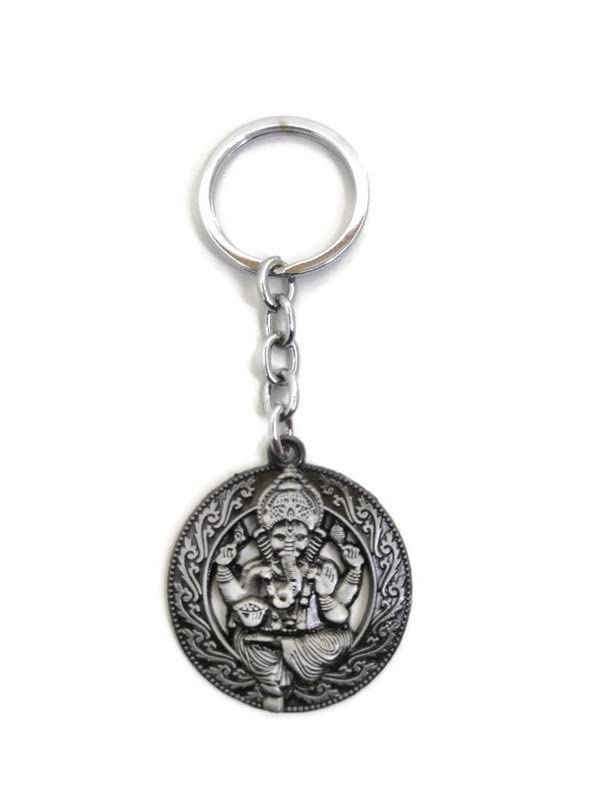 ALTRONA Lord Ganesh Ganpati Metal Keychain for All Bike,Car,Scooter and ...