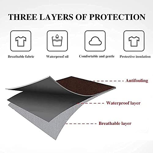 DOCAT Apron for Kitchen Cooking Waterproof Apron for Women Men with ...