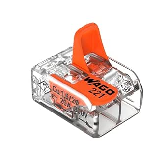 Wago Terminal Block, Pluggable, 2Pos, 12Awg - 221-412 : Amazon.in ...