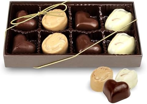 Amazon.com: Chocolate Gift Box Small - Gourmet Truffles Assortment ...