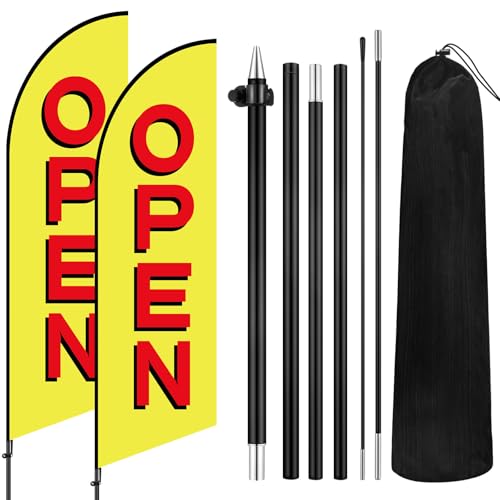 Top 10 Best Open Flags For Businesses : Reviews & Buying Guide - Katynel
