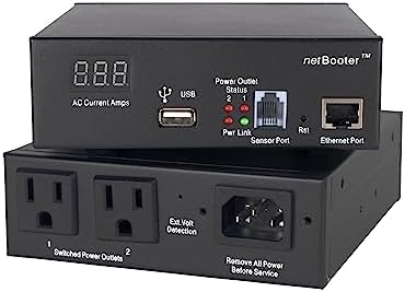 Amazon.com: Synaccess netBooter NP-0201DU Remote Switched & Metered PDU ...