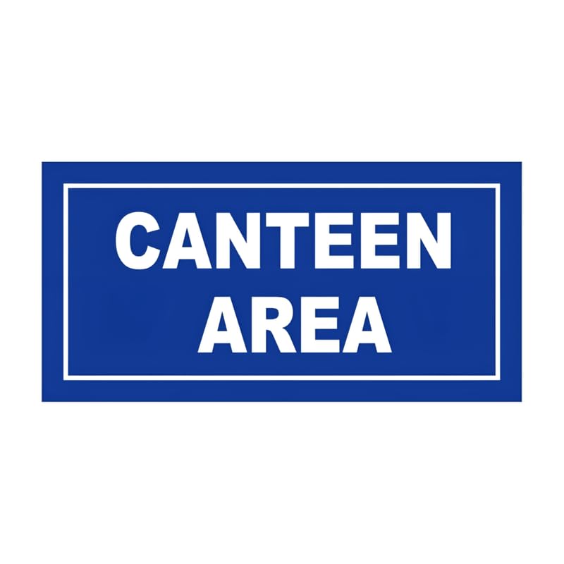 Vijay Art Canteen Area Signboard - Premium 5mm Sunboard Sheet with ...