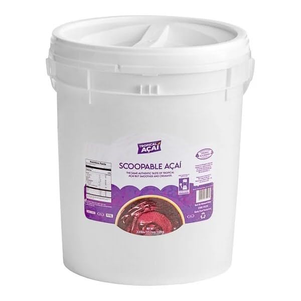 Amazon.com: Scoopable Acai Smoothie Puree, 22 lb Bucket