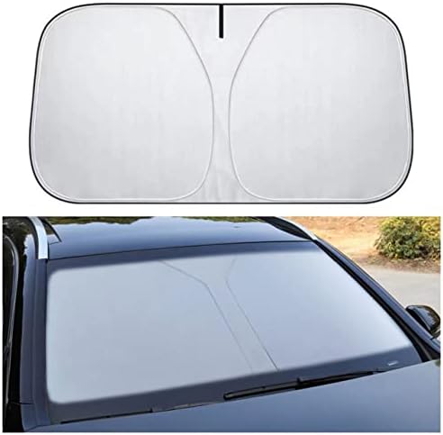 Amazon.com: Car Windshield Sunshade,Double Layer Car Sun Visor with ...