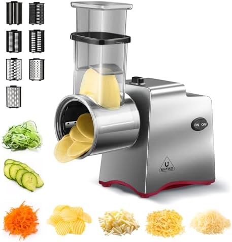 Amazon.com: 2024 Upgraded Electric Cheese Grater, 250W Electric Cheese ...