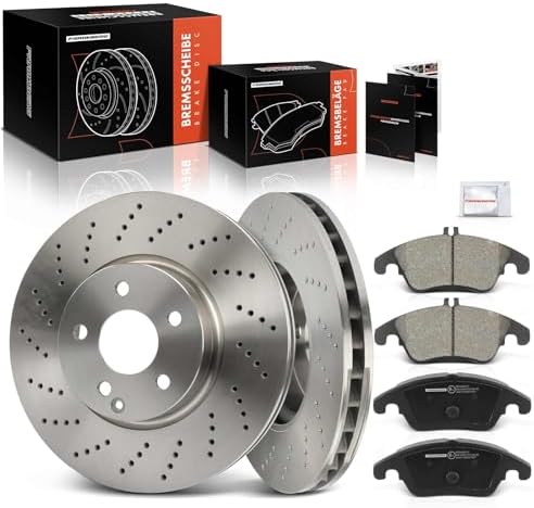 ATE Bremsenset Vorderachse inkl. PowerDisc Bremsscheiben vorne Ø 300 mm ...