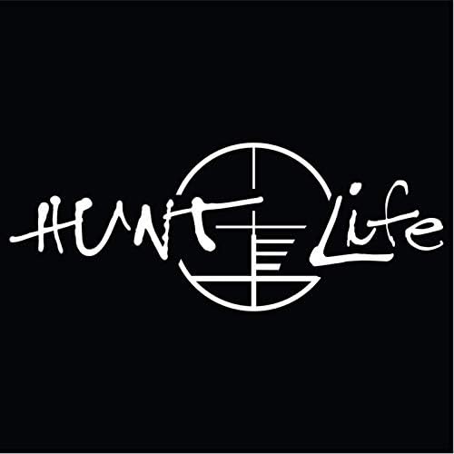 Amazon.com - Hunt Life Vinyl Decal Sticker – 7 Inch Peel and Stick ...