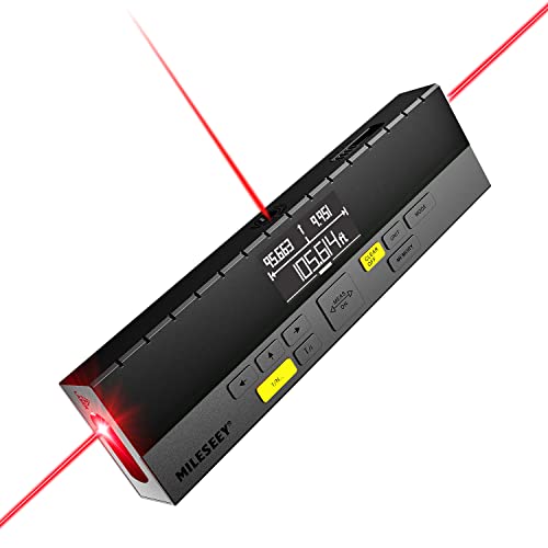 MiLESEEY Bilateral Laser Measurement Tool, 80m Laser Measure with ...
