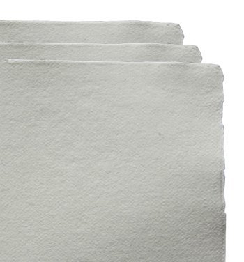 Adipaper A4 Size Handmade Pack Of 15 Cotton White Papers(150,200 GSM ...