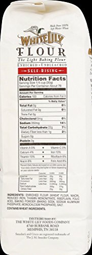 White Lily Unbleached Self Rising Flour, 5 Pound