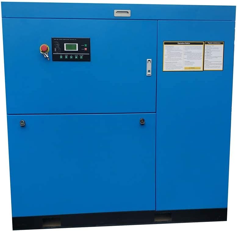 Air Compressor Shop 230cfm Industrial Screw Air Compressor 37kw 8 Bar Fixed Speed Compressor ...