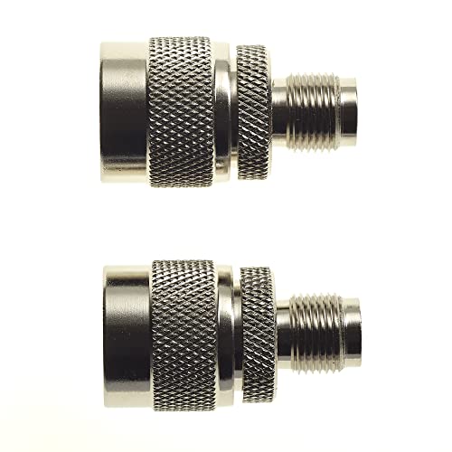 N Type Plug To TNC Socket Adaptor – Male To Female Bulkhead Network ...
