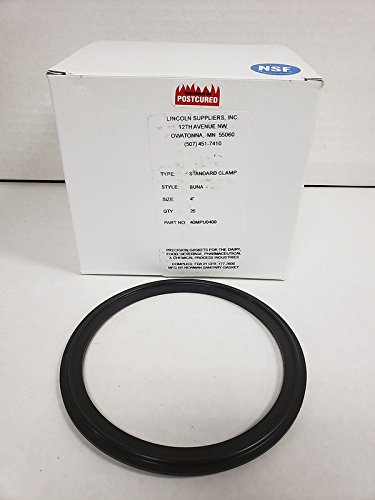 Snapklik.com : 4 TRI CLAMP BUNA CIP GASKET