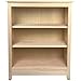 Amazon.com: Peaceful Classics 3 Tier Bookcase, Adjustable Wooden Book ...