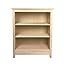 Amazon.com: Peaceful Classics 3 Tier Bookcase, Adjustable Wooden Book ...