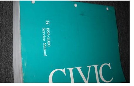 1998 1999 2000 Honda Civic Service Shop Repair Manual: Books - Amazon.ca