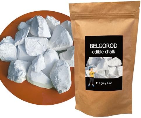 Amazon.com : UCLAYS BELGOROD edible Chalk chunks (lump) natural for ...